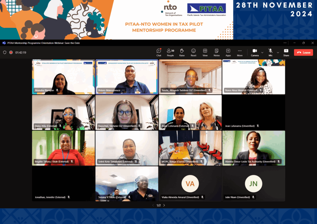 PITAA-NTO Launches Women in Tax Pilot Mentorship Programme – PITAA ...
