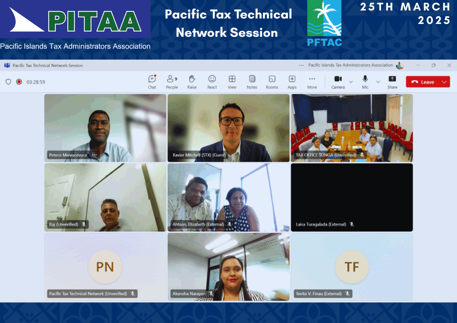 PITAA Hosts Successful Pacific Tax Technical Network Webinar – PITAA ...